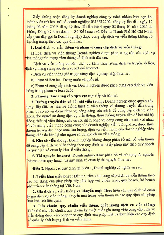 Vintek Việt Nam – Công ty TNHH Công Nghệ Viễn Thông